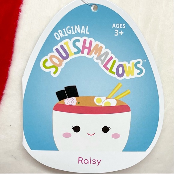 Squishmallows | Other | Raisy The Ramen Squishmallow 8 Food Squad ...